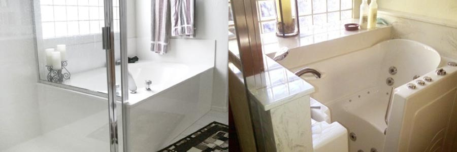 Walk-In-Tubs Before & After - Allure Bathroom Remodeling
